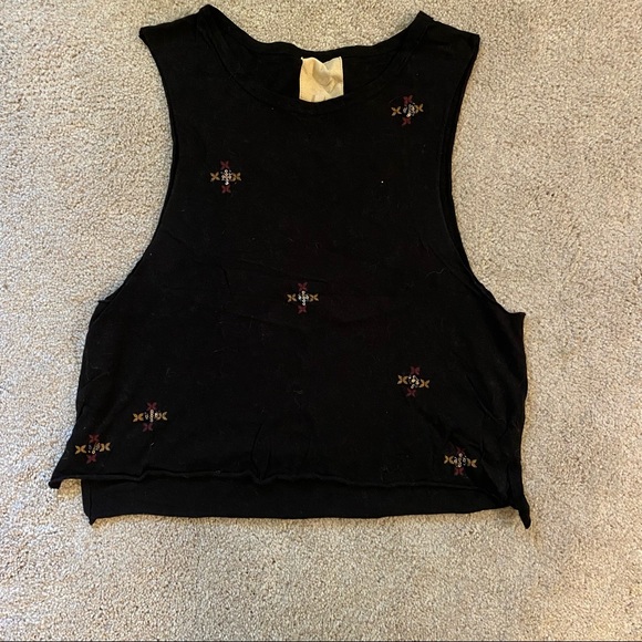 Chaser | Tops | Chaser Embroidered Muscle Tank | Poshmark